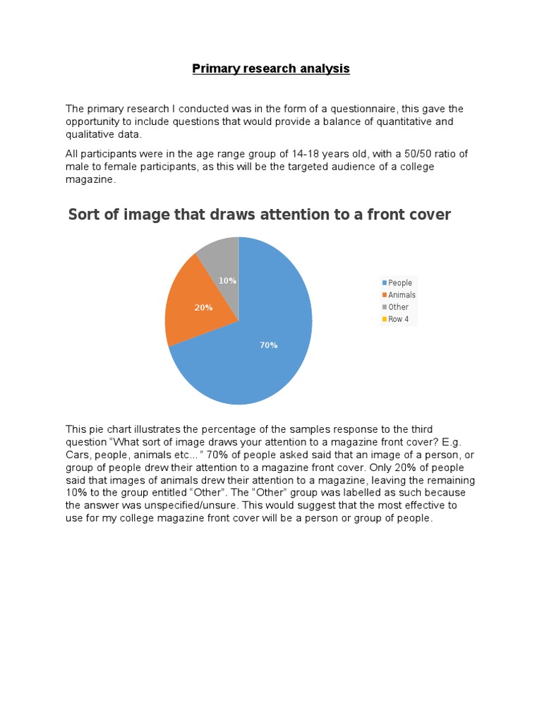 Primary Research Analysis | PDF | Science