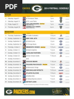 2025 NFL Schedule by Week | PDF | Los Angeles Rams | Dallas Cowboys