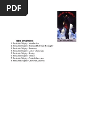 Max The Mighty Book Summary