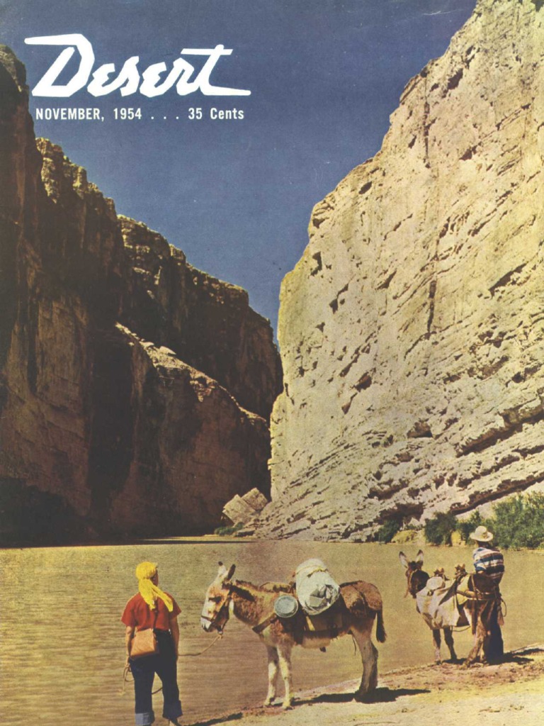 195411 Desert Magazine 1954 November | Arizona | Desert | Free 30-day ...