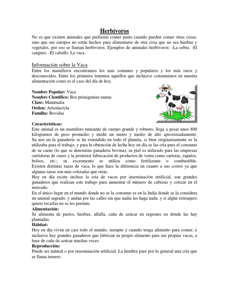 Herb Í Voros | PDF | Vacas | Lobo gris