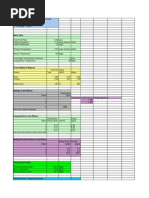 Mass Balance Spreadsheet | PDF