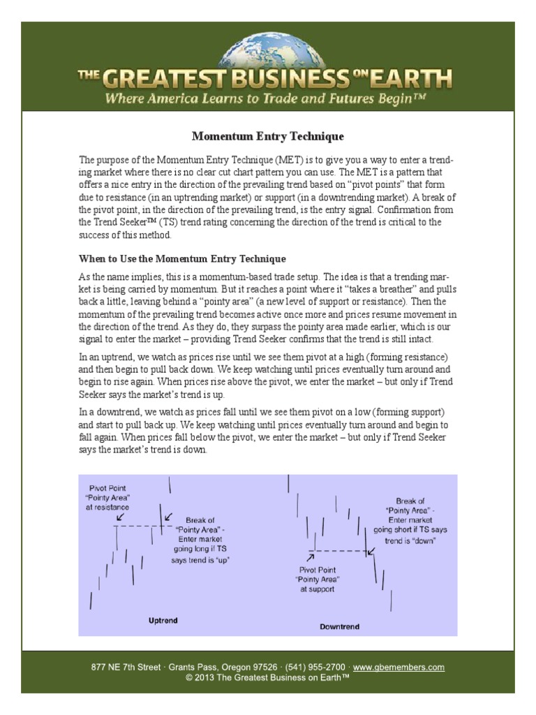 Momentum Strategy | PDF | Futures Contract | Option (Finance)