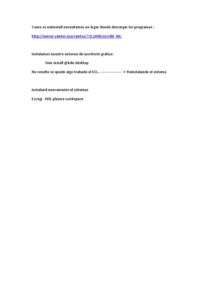 Instalacion Centos | PDF
