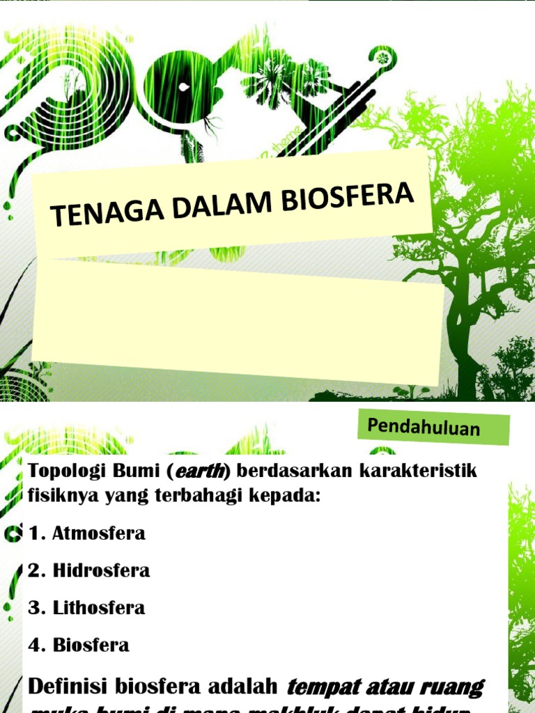 Tenaga Dalam Biosfera | PDF