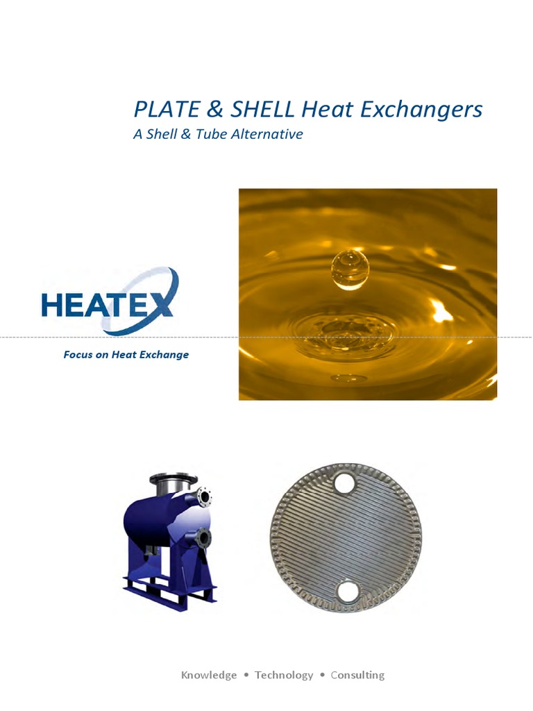 PLATE & SHELL Heat Exchangers: A Shell & Tube Alternative | PDF | Heat ...