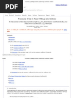 HDPE Friction Loss Table | Pipe (Fluid Conveyance) | Friction