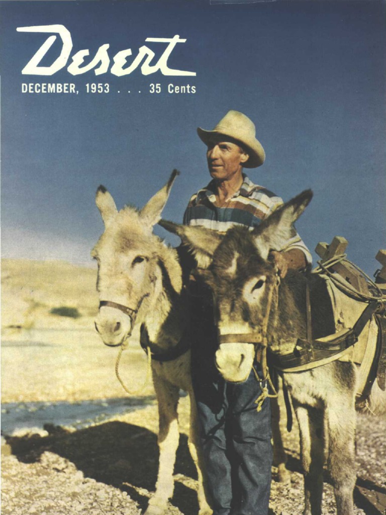 Desert Magazine 1953 December | PDF | Colorado River | Gemstone