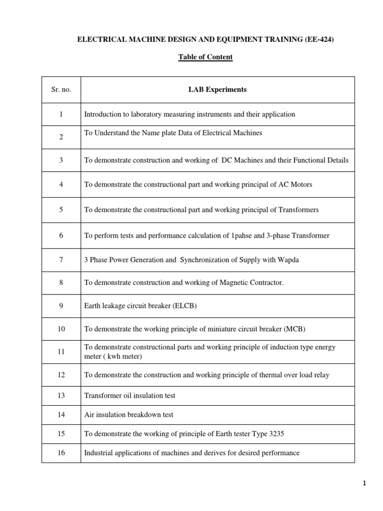 Electrical Machine Design Training Guide | PDF | Electric Motor ...