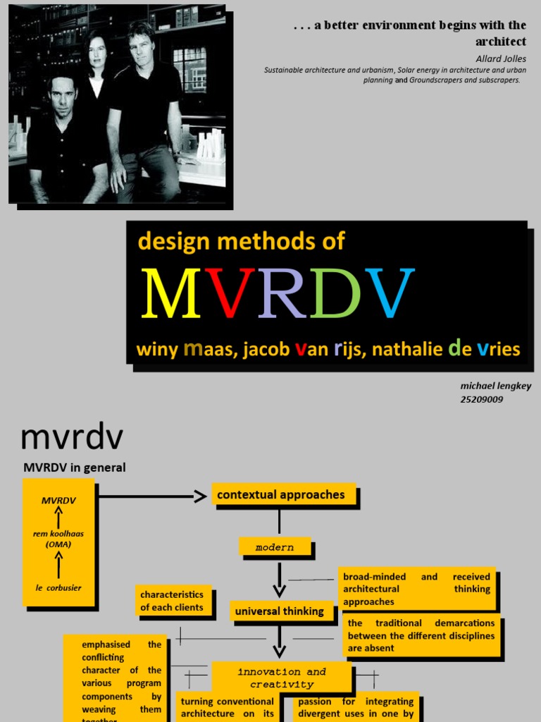 MVRDV's Innovative Design Methods | PDF | Design | Aesthetics