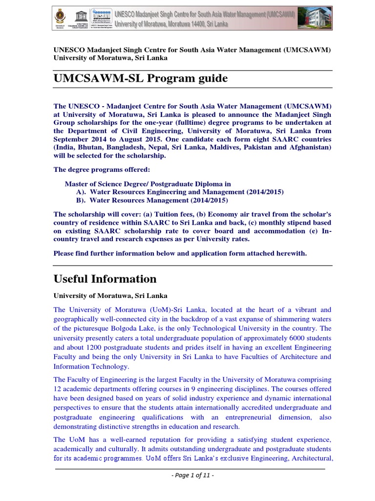UMCSAWM-SAF Application Guide - 2014 | PDF | Postgraduate Education ...