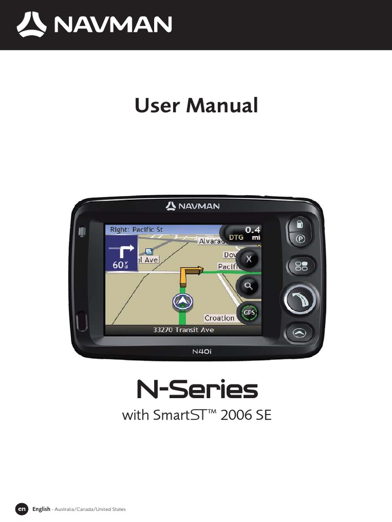 Navman Manual NSeries | PDF | Global Positioning System | Ac Power ...