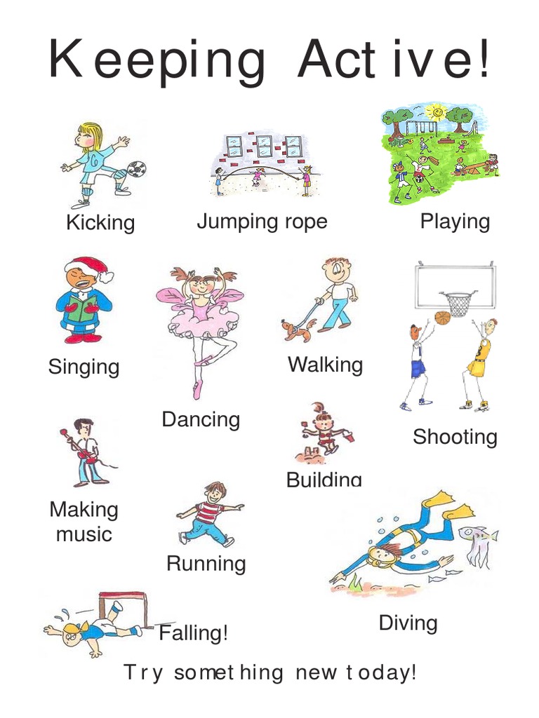 Fun Ways to Stay Active Today | PDF