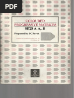 Test de Raven - Escala Coloreada | PDF