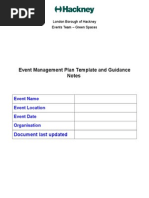 Event Management Plan - GDC Toolkit | PDF | Emergency | Incident Management