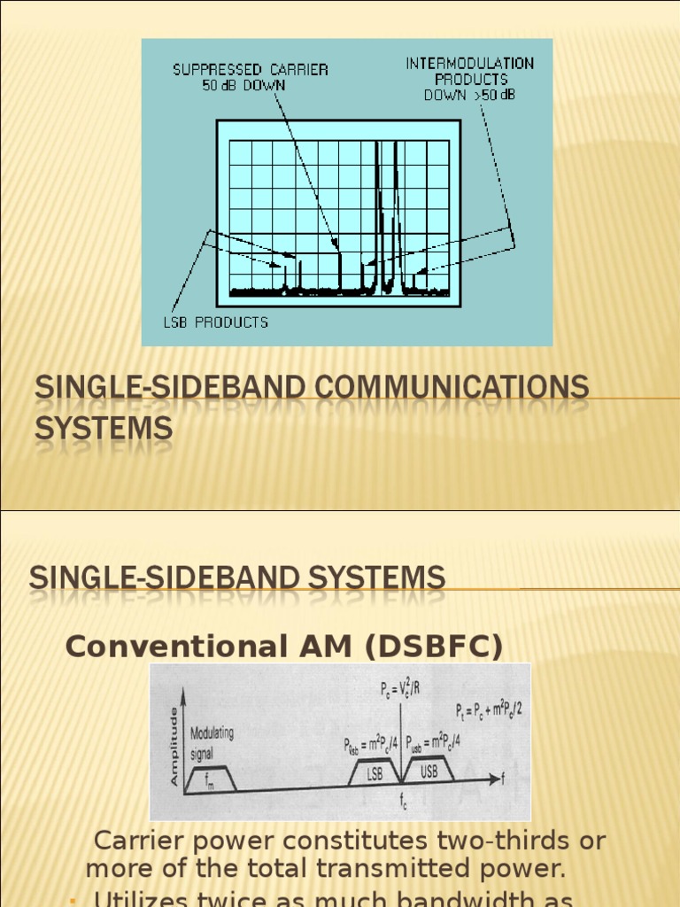 Understanding Sideband Modulation | PDF | Broadcasting | Electronics