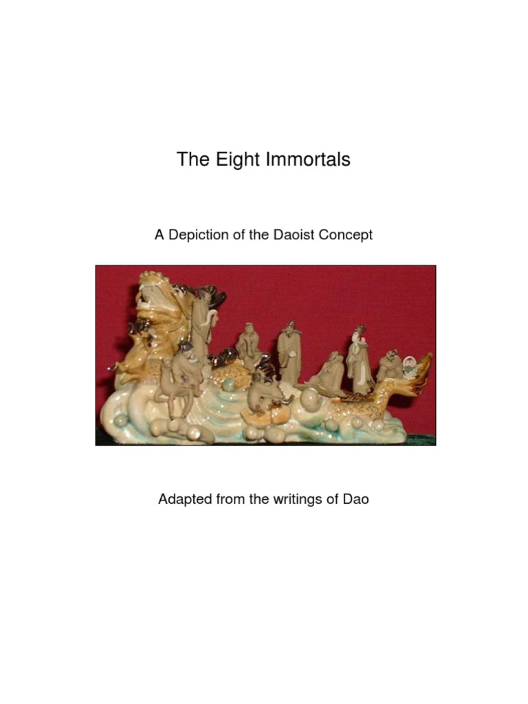 The Eight Immortals | PDF | Chinese Philosophy | Classical Chinese ...