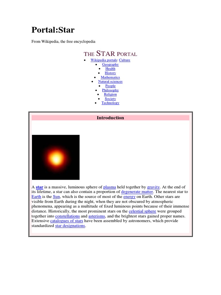 Star Portal | Download Free PDF | Stars | Milky Way
