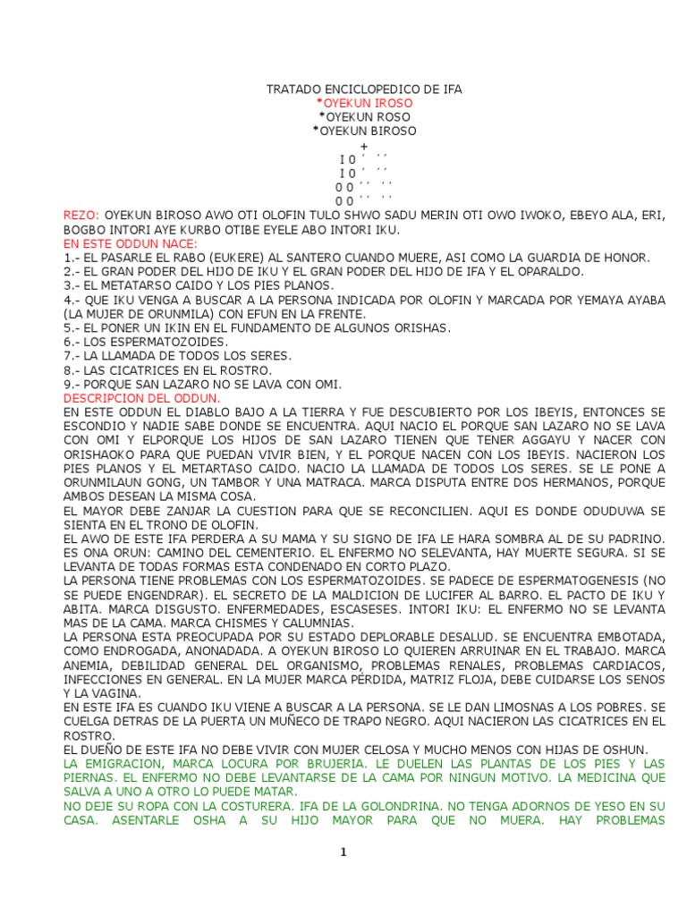 35 Oyekun Iroso | PDF | Cocina, comidas y vino | Arte