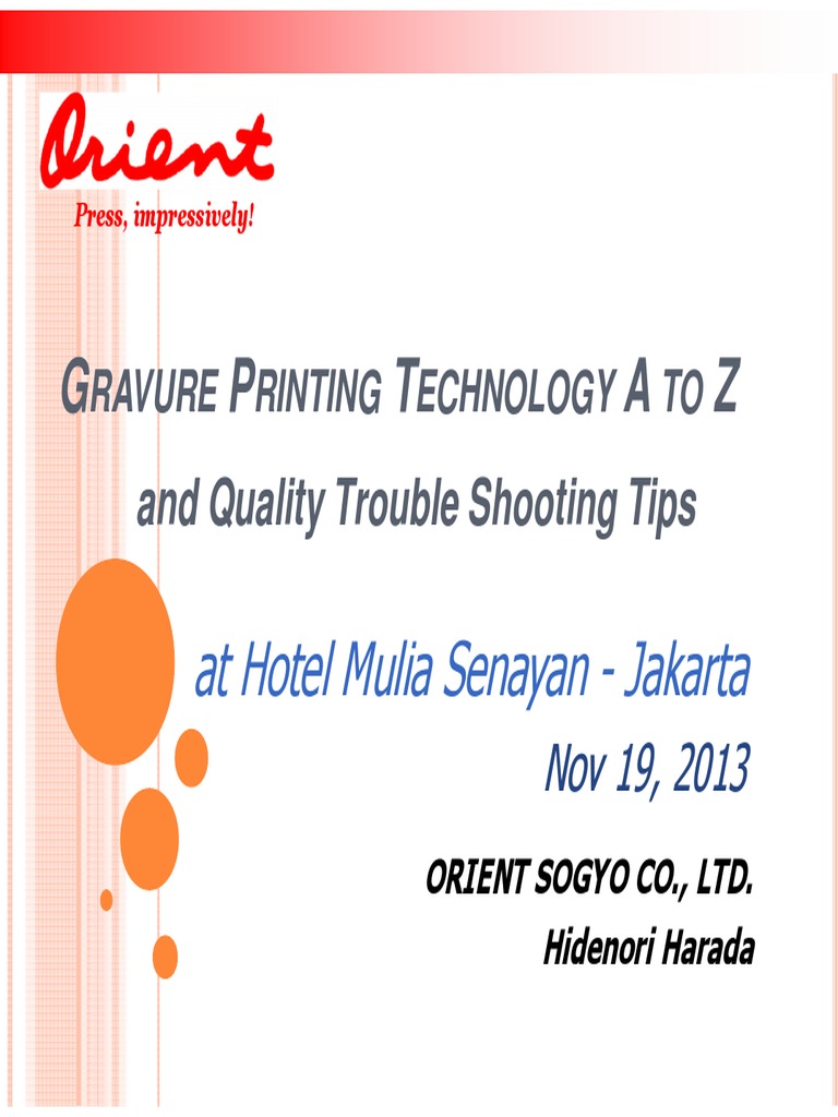 Gravure Printing Atoz 2013 PDF | PDF | Printing | Industrial Processes