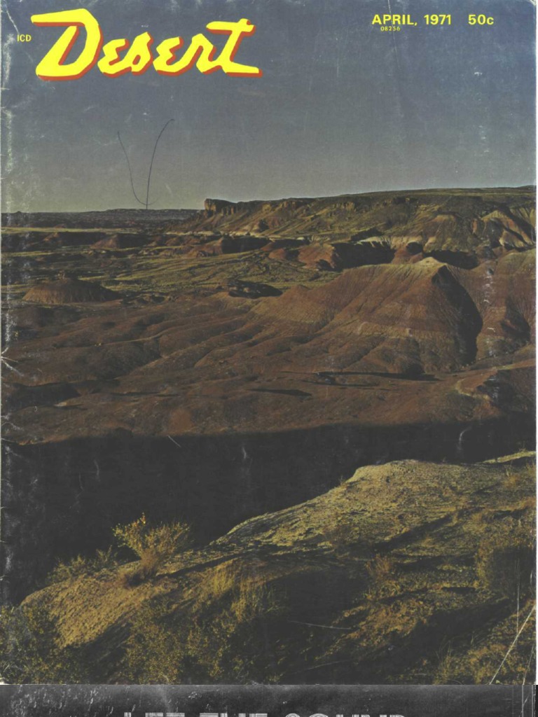 Desert Magazine 1971 April | PDF | Tire | Nature