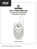 Baofeng Radio Programming Guide | PDF | Radio | Menu (Computing)
