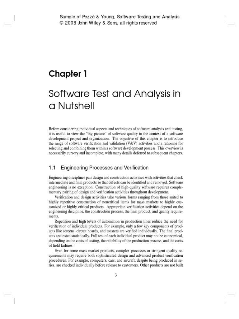 Ch1 Book | PDF | Reliability Engineering | Software Testing
