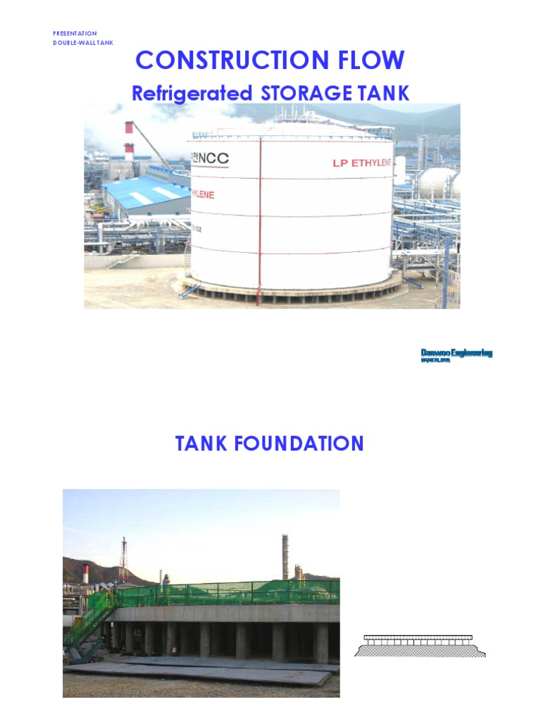 Double-Wall Refrigerated Tank Construction | PDF