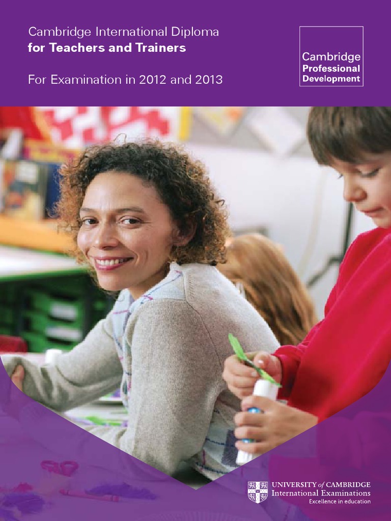 CIDTT Syllabus 2012-2013 | PDF | Educational Assessment | Teachers