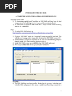 Lecture - 12 - Introduction To HEC HMS and HEC RAS-1 | PDF | Hydrology | Drainage Basin