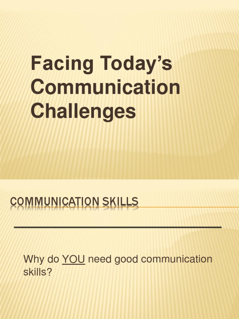 Facing Today's Communication Challenges | PDF | Instant Messaging ...
