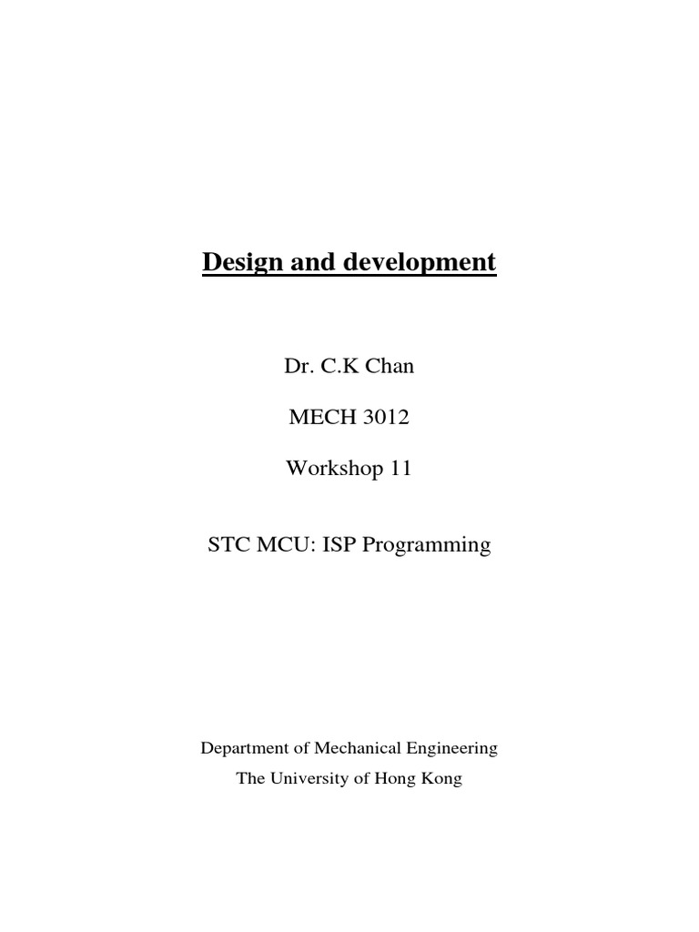 Programming STC MCU | PDF | Microcontroller | Computer Engineering