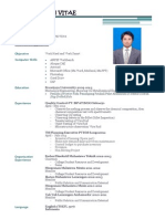 IIM A Resume Format For Freshers | PDF | Mechanical Engineering | Schools