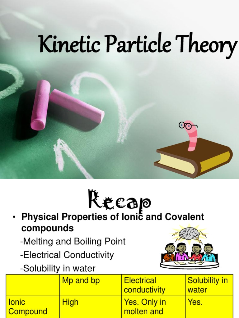 Kinetic Particle Theory | PDF | Gases | Liquids