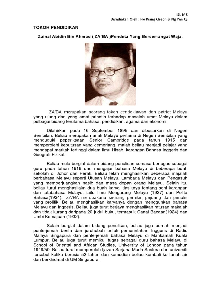 Tokoh Pendidikan | PDF