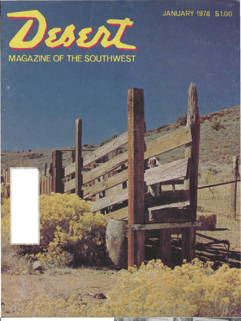 Desert Magazine 1978 January | PDF | Nature