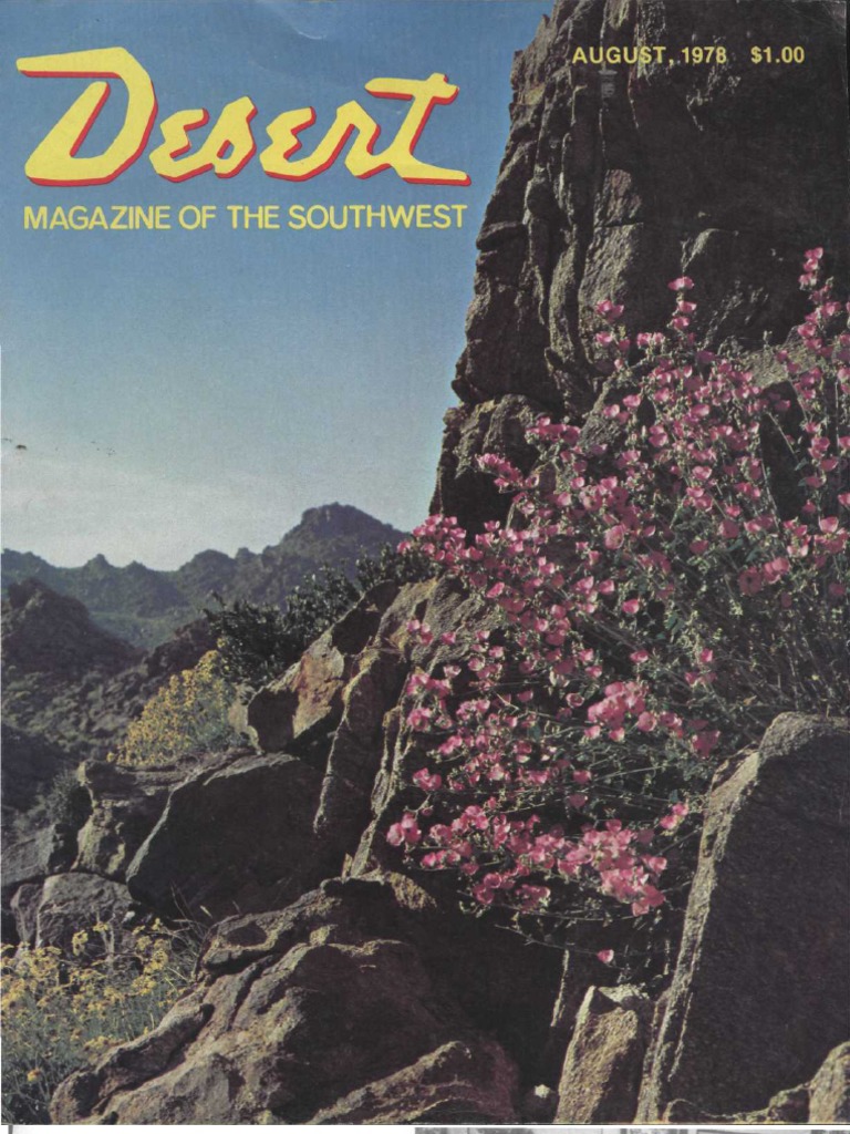 Desert Magazine 1978 August | PDF | Mail | Publishing