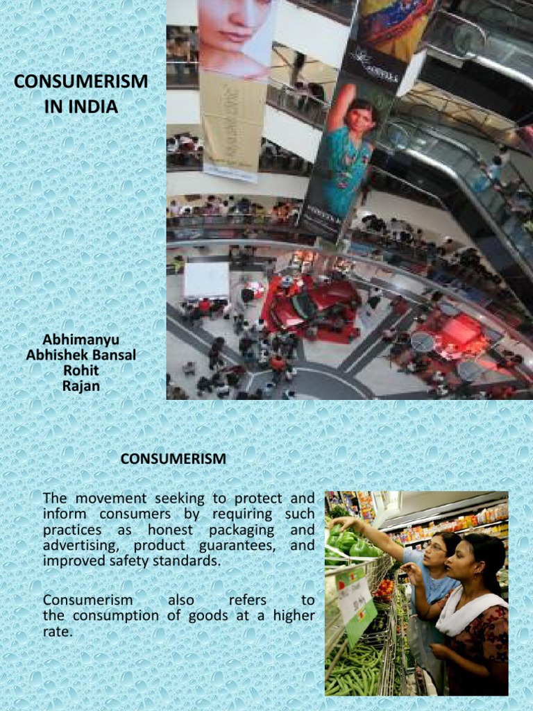 Consumerism 22. | PDF | Consumerism | Economies