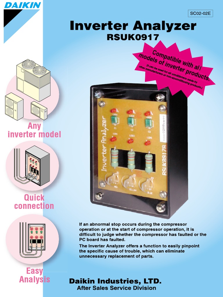 Inverter Analyzer Operation Manual: A Guide to Using a Portable Device ...
