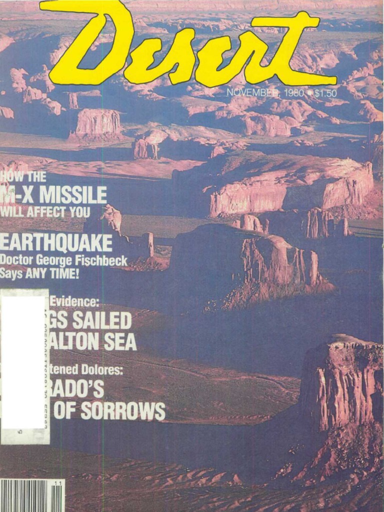Desert Magazine 1980 November | PDF | Trees | Plants