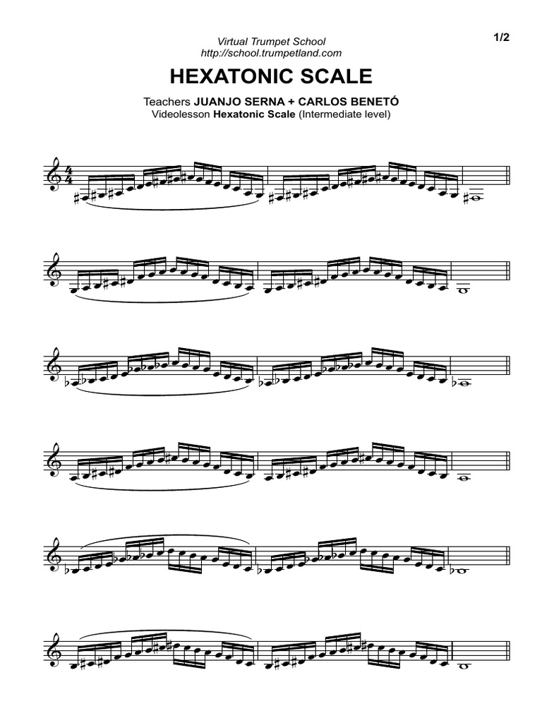 Hexatonic Scale | PDF