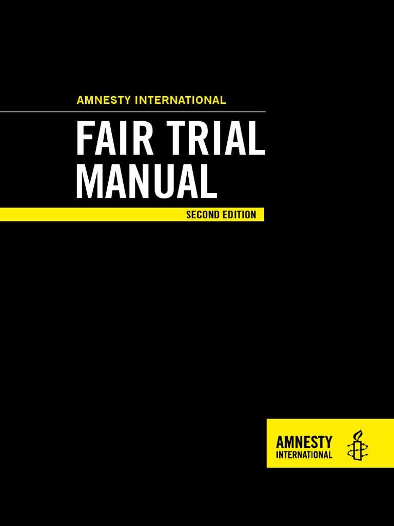Right To Fair Trial | PDF | Right To A Fair Trial | Treaty