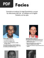 Facies Algicas | PDF | Anatomía humana | Especialidades Medicas