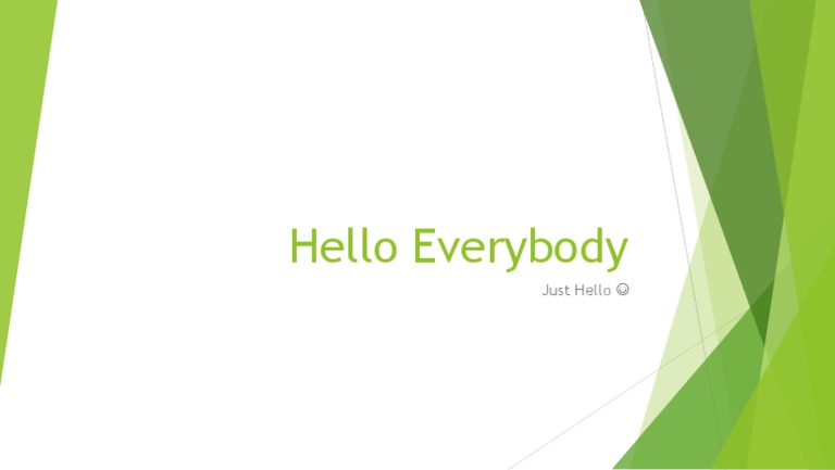 Hello | PDF