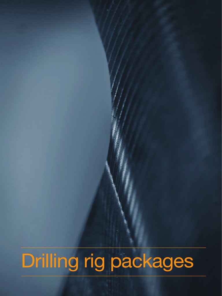 1 Drilling Rig Packages | PDF | Technology & Engineering