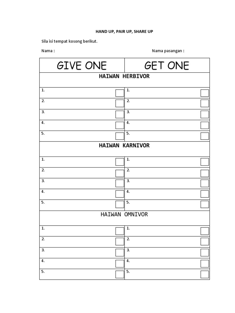 Give One Get One: Haiwan Herbivor | PDF | Cooking, Food & Wine
