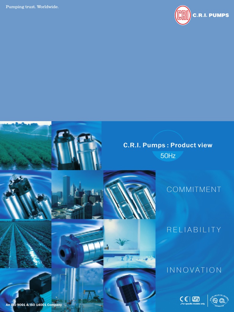 CRI Pump Catalogue | PDF | Science & Mathematics | Technology & Engineering
