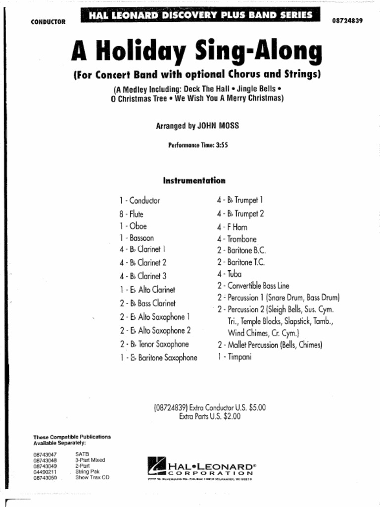 A Holiday Sing-Along | PDF