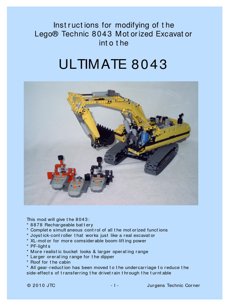 Ultimate 8043 Instructions Part 1 | Download Free PDF | Road Vehicles ...