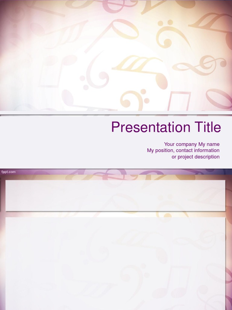 Presentation Title: Your Company My Name My Position, Contact ...